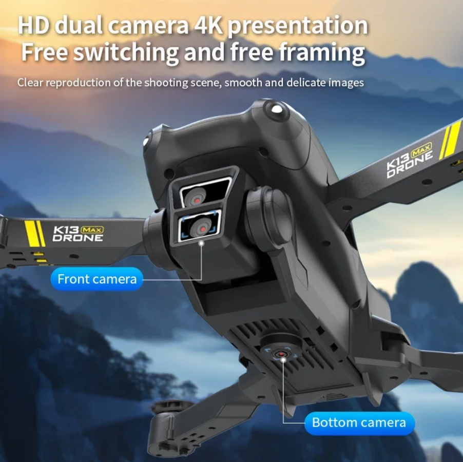 DRON K13 MAX 3 CAMARAS HD – Home Tech
